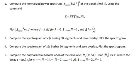 Consider The Following Linear Fm Pulse With Chirp