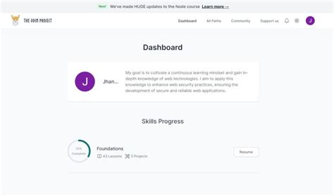 jhangir ahmad on linkedin theodinproject webdevelopment