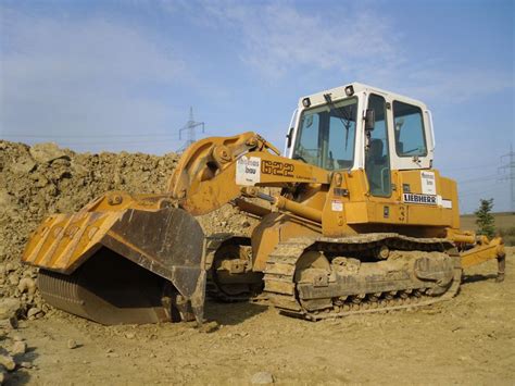 Liebherr LR 622 Litronic beim Neubau der L40 zwischen Helenenberg und ...