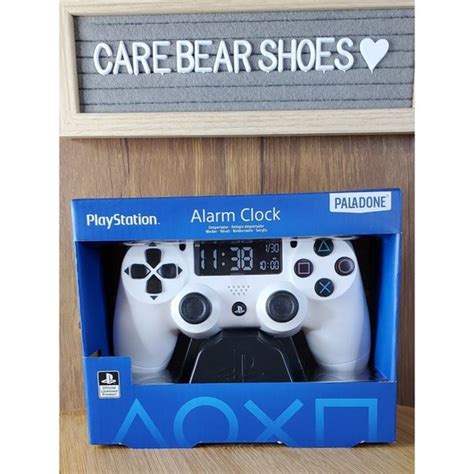 Paladone Accents Playstation Controller White Alarm Clock By Paladone Usb Input Ps Brand