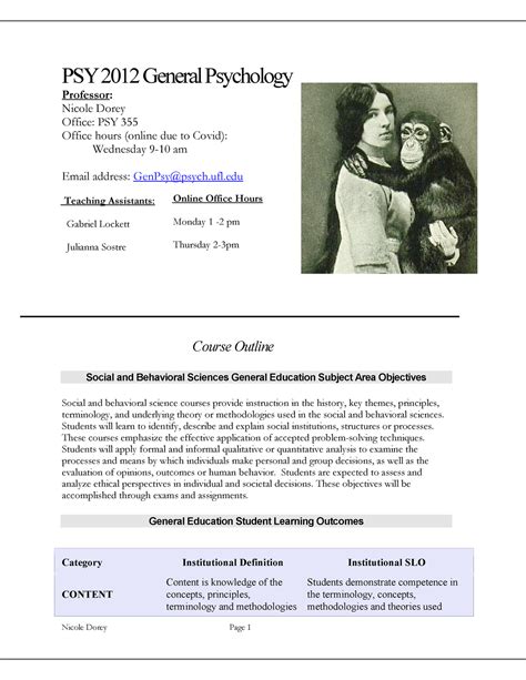 Psy Syllabus Fall 2020 And Due Dates Warning Tt Undefined Function 32 Warning Tt