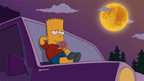 Iphone Wallpaper Yellow Wallpaper Pc Bart Simpson Art Chill Mood