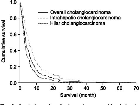Figure 2 From Natural History And Prognostic Factors Of Advanced Cholangiocarcinoma Without