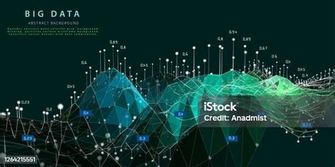 Big Data Abstract Visualization Polygonal Algorithm Analyze Data
