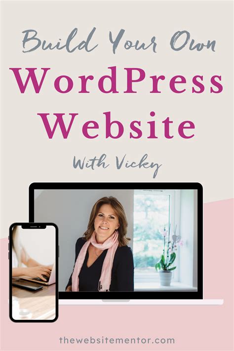 build your own wordpress website website step by step creation