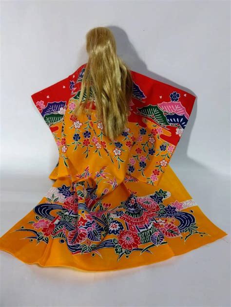 Material For Ryukyu Doll Beautiful Okinawa Bingata 沖縄紅型 Etsy