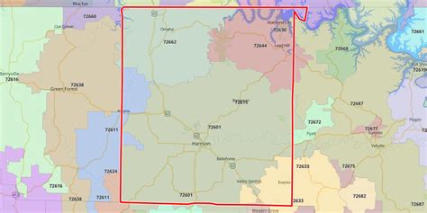 Boone County Ar Zip Code Map 8 Zip Codes Us Map Guide