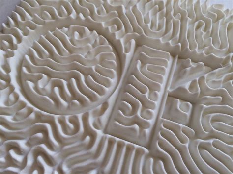 3d Printed Reaction Diffusion Patterns 4 Steps With Pictures Instructables