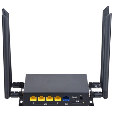 Wireless Speed 300mbps Router 4g Lte Ec25 Aux Module Industrial 4g Router With Sim Card Slot