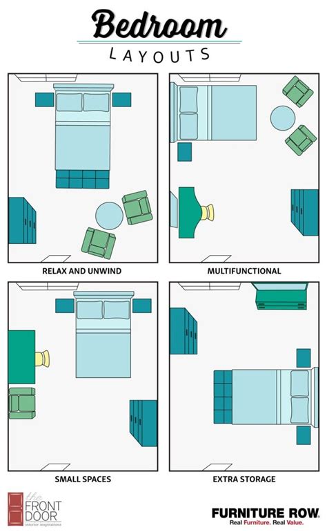 The Front Door Small Bedroom Layout Bedroom Layouts Bedroom