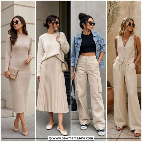 40 Chic All Beige Outfit Ideas For Effortless Elegance Sew Mama Sew