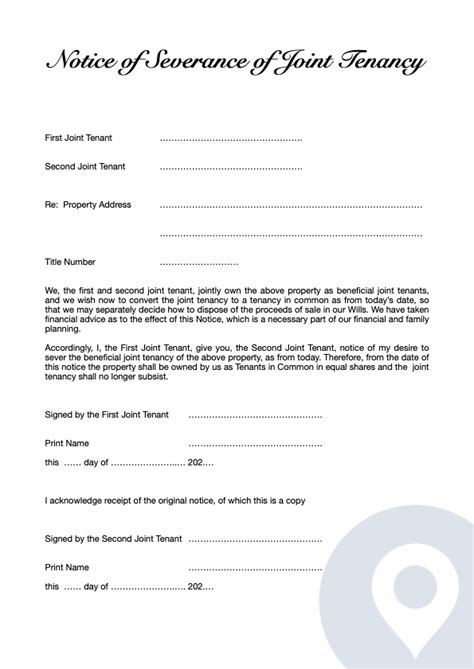 Severance Letter Template