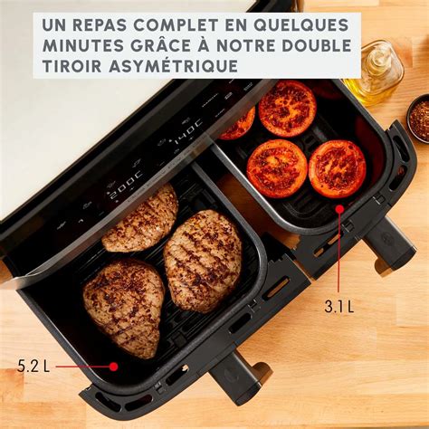 Moulinex Airfryer Dual Easy Fry And Grill Ez905d20 Meilleur Prix