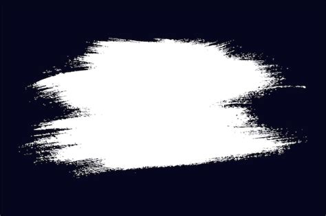 화이트 컬러 잉크 그런 지 얼룩 브러시 스트로크 프레임 프리미엄 벡터