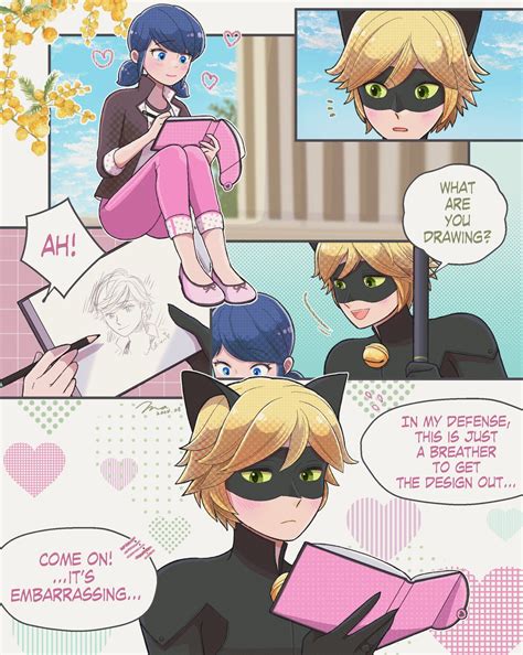 Ayakamama🐈‍⬛🐞 Catnoir Love On X Miraculous Ladybug Comic