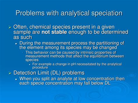 Ppt Welcome To Analysisfractionation And Speciation Of Water Samples