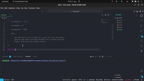 Problem Solving Using Javascript Convert Age To Days 5 Youtube