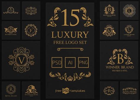40 Best Photoshop Logo Templates Psd Design Shack