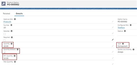 salesforce cpq setting minimum product quantity milo massimo