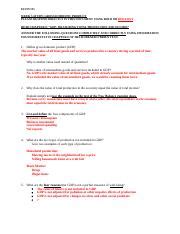 Understanding GDP Chapter 8 Study Guide For Econ 151 Course Hero