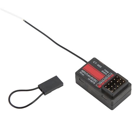 4ch Rc Receiver Dc 4v6v Premium Plastic Durable 2 4ghz Frequency 3ms
