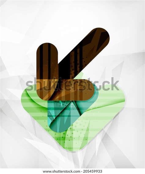 Modern Web Presentation Design Layout Interface Stock Vector Royalty Free 205459933 Shutterstock