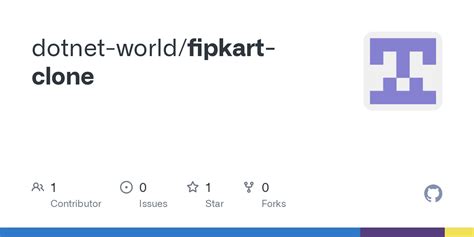 GitHub Dotnet World Fipkart Clone