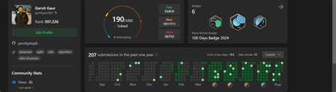 garvit gaur on linkedin codingjourney leetcode keepgoing