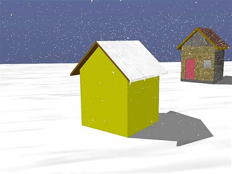 external applications procedural snow with particles blender stack