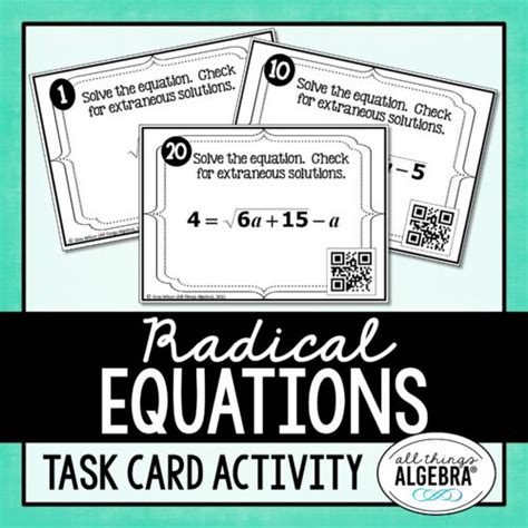 Factoring Trinomials A 1 Task Cards All Things Algebra®