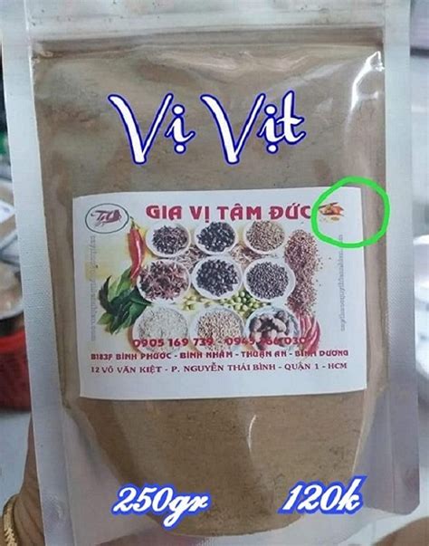 GIA VỊ VỊT GR GIA VỊ TÂM ĐỨC