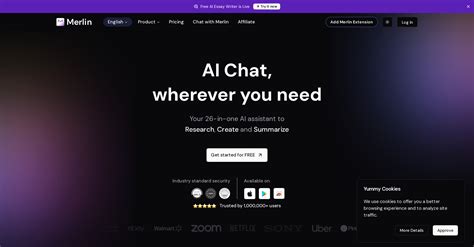 Merlin Ai Ai Tool For Website Summaries
