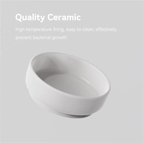 Badu Bg Двойни купи за вода за храна за кучета със стойка Повдигнати котки Хранилки за пиене