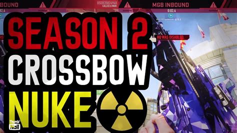 Mgb Nuke With The Season 2 Polyatomic Crossbow Class Setup Modern