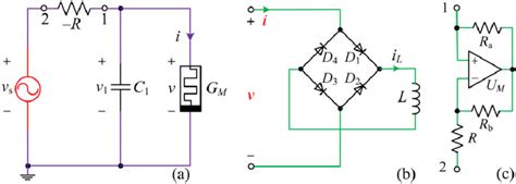 Second Order Nonautonomous Memristive Db Circuit A Circuit Schematic Download Scientific