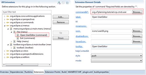 Eclipse Rcp Tutorial For Beginners Workbench Application