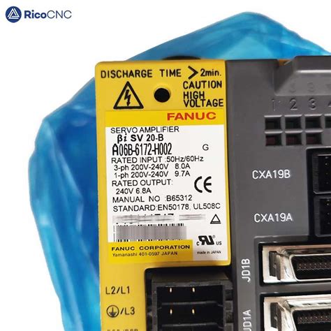 A06B 6172 H002 FANUC AC Servo Drive Servo Amplifier