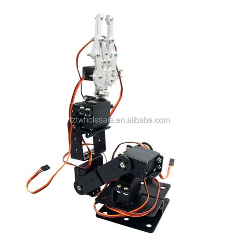 알루미늄 로봇 6 dof 기계식 로봇 암 클램프 클로 키트 buy 로봇 팔 로봇 팔 product on