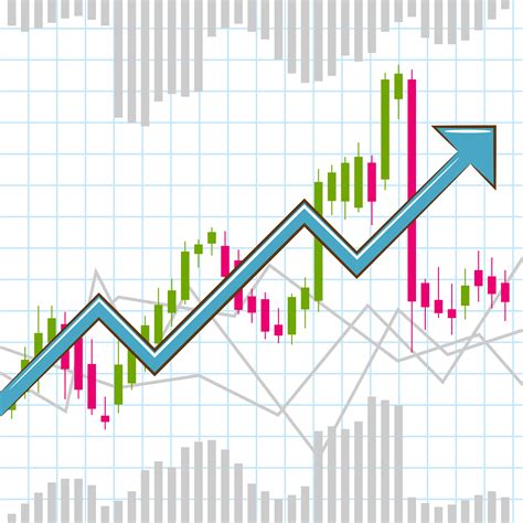 Graph With Arrow Going Upward 966132 Vector Art At Vecteezy
