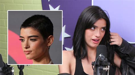 Dixie Damelio On Why She Shaved Her Head Youtube