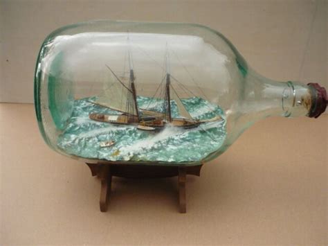 Ship Model Glass Wood Catawiki