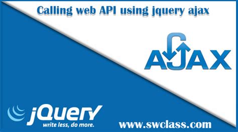 Calling Web Api Using Jquery Ajax Swclassdotcom On Tumblr