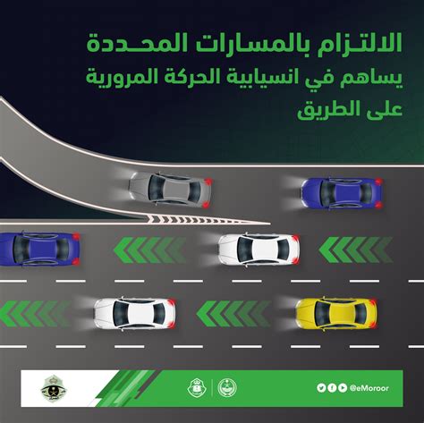 مخالفة عدم الالتزام بحدود المسارات غرامتها تصل إلى 500 ريال صحيفة البلاد