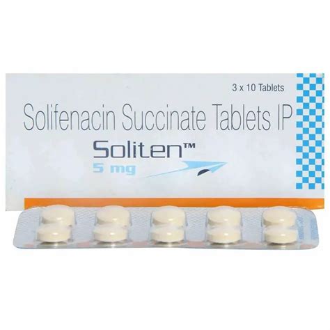 Solicept Solifenacin Succinate Tablets 10 Mg At Rs 700stripe In Surat