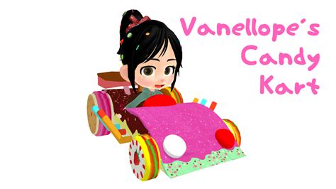 Mmd Vanellopes Candy Kart Dl By Pinkicelolly On Deviantart