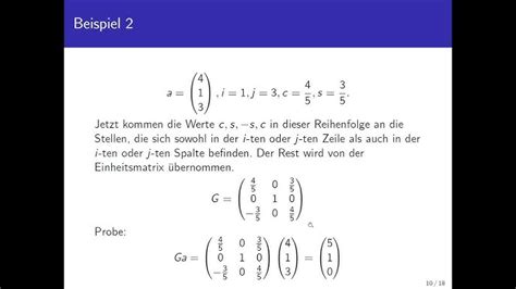 Givens Rotation Efficient Realization Of Givens Rotation Through