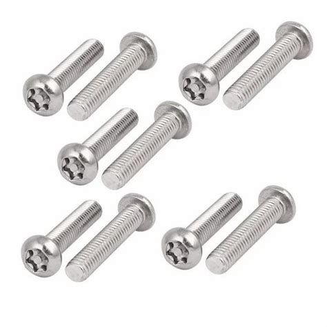 Stainless Steel Ss Button Pin Torx Screw Hex At ₹ 18piece In Mumbai