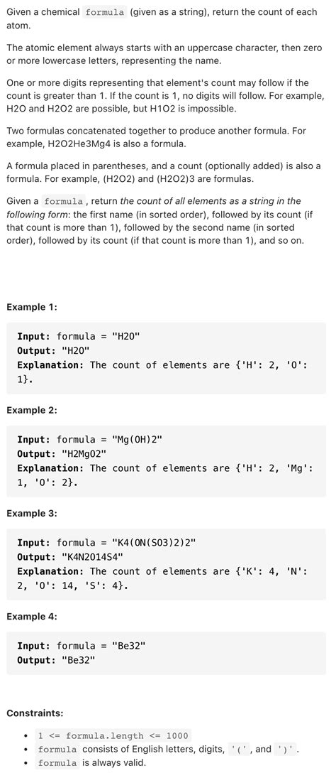 726 Number Of Atoms Kickstart Coding