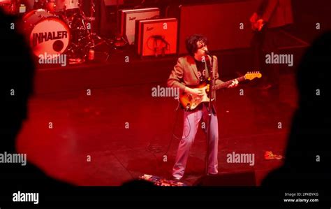 Los Angeles California Usa 5th April 2023 Singer Elijah Hewson And