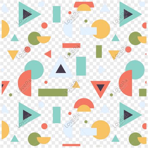 추상 멤피스 부동 요소 Png 일러스트 무료 다운로드 Lovepik